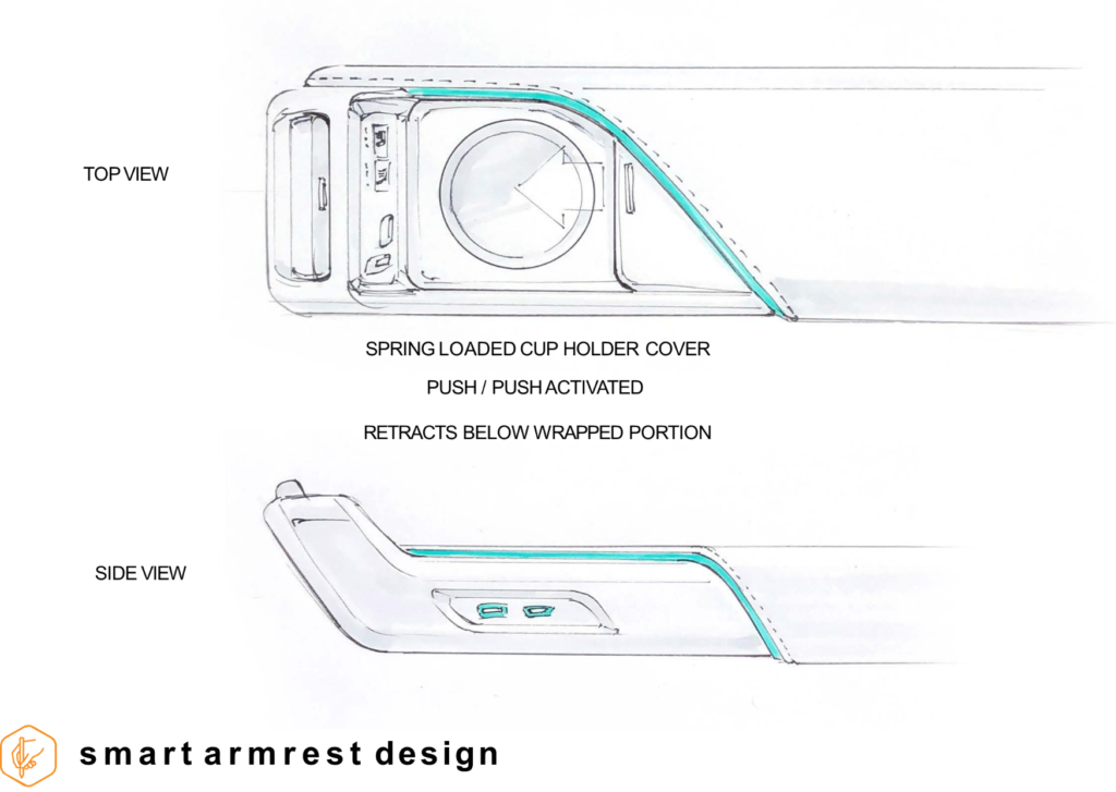 Design HMI | Automotive Seat Smart Armrest